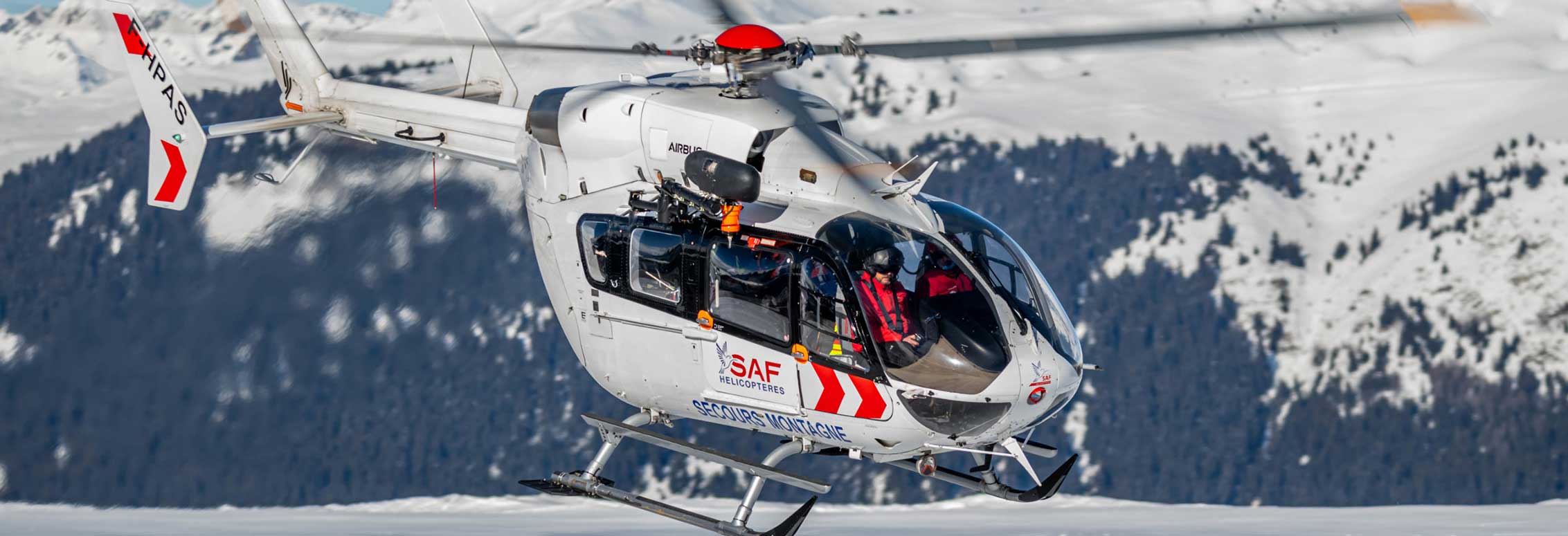 SAMU – Secours en Montagnes - SAF Helicoptères